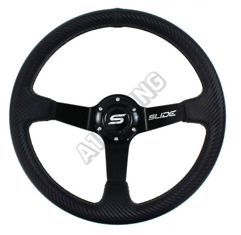 Športový volant WRC Black Carbon 350 mm | SportovniAutodoplnky.sk