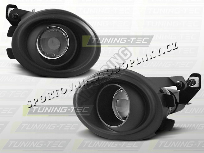 BMW E39 1995-03 predné hmlovky black do nárazníka ZPBM03 (HABM11 ...